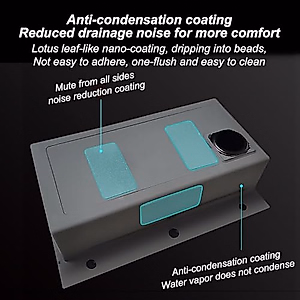 Stainless Steel Sink With Faucet & Drainboard - Freestanding Steel Kitchen Sink For Patio Garden Outdoor, Utility Washing Basin With Storage Shelf For Kitchen Restaurant Drainage Syst(Size:65x45x80cm)