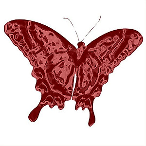 CafePress Red Butterfly Mug Ceramic Coffee Mug, Tea Cup 11 oz