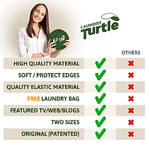 Laundry Turtle Original - Large - Popup Laundry Hamper. A Innovative Laundry Basket, Laundry Bag, Portable, Collapsible for Storage and super easy to use.