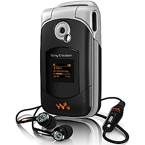 Sony Ericsson W300i Unlocked Cell Phone with MP3/Video Player, Memory Stick Micro Slot-U.S. Version with Warranty (Shadow Black)