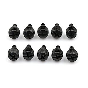 20PCS Computer Case Thumb Screws 6-32 Thumb Case Screws Universal Motherboard Screws Metal Alloy Fastener Thumb Screwsfor PC Case Cover/Power Supply/PCI Slots/Hard Drives