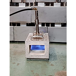 Goede G-2-90 Stainless Steel Forge/Foundry Burner with Regulator and Gauge