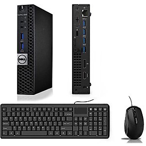 Dell OptiPlex 5050 Micro Form Factor PC Computer, Intel Core i5-7600T, 16GB DDR4, 1TB SSD, Windows 10 Pro (Renewed)