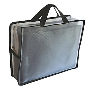 Khataland YoFoMat PRO, Professional Foldable Yoga and Pilates Mat, Eco Friendly with Travel Bag, Extra Long 72-Inch, Extra Wide 26-Inch, Slate Gray