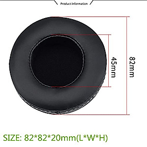 Hesh 2 Earpads Replacement for Skullcandy Hesh1.0 Hesh2.0 Bluetooth Wireless Headphones Replacement HESH Ear Cushions Ear Cover (Thick)