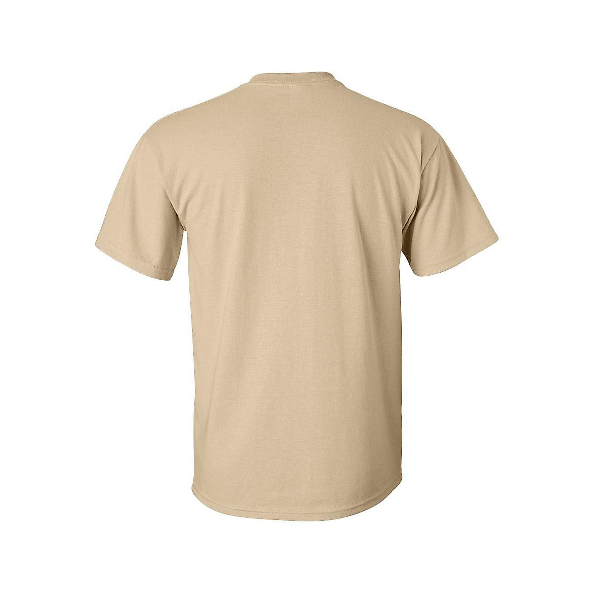Fashion Gildan 2000 Adult Cotton T-Shirt Tan Large