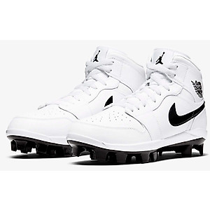 Jordan 1 Retro MCS Mens Av5354-100 Size 12 White/Black-Black