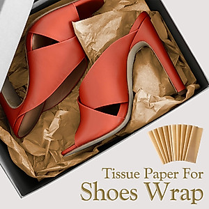 1500 Sheets Gift Bags Tissue Paper 12 x 8.4 inches Tissue Paper Bulk Art Craft Wrapping Tissue Paper for Decorative DIY Paper Flowers Birthday Happy Year Gift Wrap (Brown)