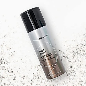 Joico Tint Shot Root Concealer Light Brown | Instantly Conceal Regrowth | Moisture & Humidity Resistant | Quick Dry Formula | Paraben Free | 72mL