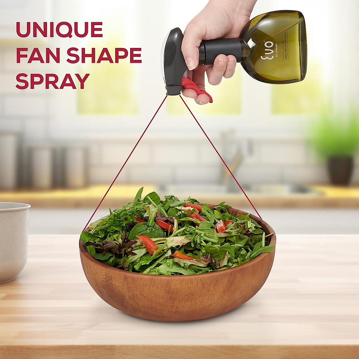 Evo Mini Oil Sprayers, Non-Aerosol for Olive Oil, Cooking Oils, and Vinegars, Green, 8-Ounce Capacity, Set of 2