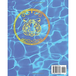 CELEBRATE TIGER YEAR 2022, 365 Pages NOTEBOOK, GLOSSY COVER, 8 X 10, Lined White Sheets: 2022 TIGER YEAR