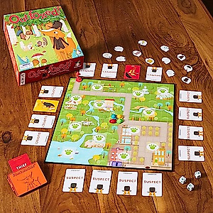 OUTFOXED, A CLASSIC WHO DUNNIT GAME FOR PRESCHOOLERS, 4 players