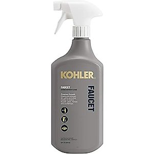 Kohler K-EC23723-NA Faucet Cleaner, Kitchen and Bathroom Cleaner, 28 FL Oz