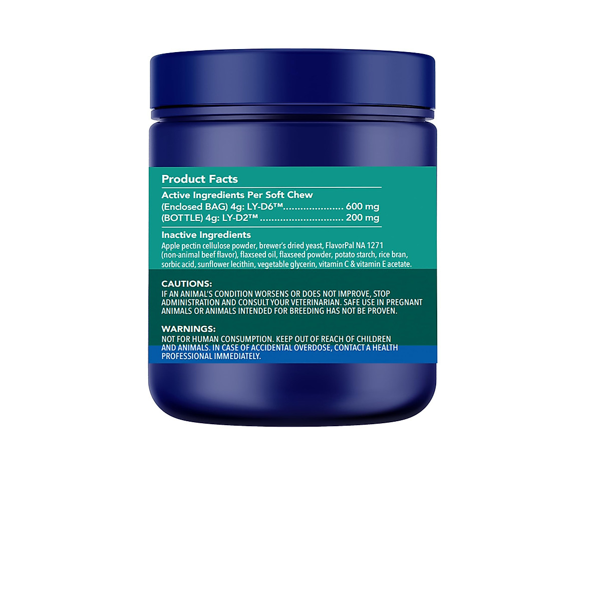 Leap Years Soft Chew Dog Supplement – Clinically Proven Daily NAD & Senolytic Formula; Support Cognition, Vitality & Healthy Cellular Aging; Beef Flavor (Large Breed (55-76 lbs))