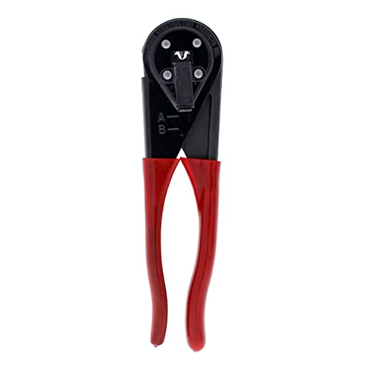 IDEAL INDUSTRIES INC. C24 Four-Way Crimp Tool – Spring Loaded, Fingertip Adjustment Wire Crimper for Two Connector Sizes