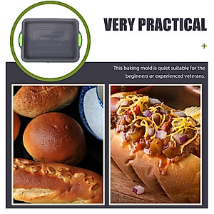 BESTonZON Silicone Baking Pans Baking Sheet Brownie Pan Rectangular Cake Pan Silicone Cake Molds Nonstick Bakeware Cookie Sheets Cake Pan - Grey