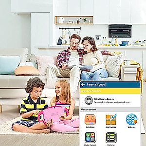 Kids Tablet 7 inch Tablet for Kids 64GB Toddler Tablet with Case Software Installed, Kids Learning Tablet with WiFi for Boys Girls, Android Tablet with Dual Camera Parental Control YouTube Netflix