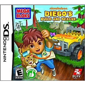 Mega Bloks Diego's Build and Rescue - Nintendo DS