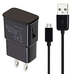 NTQinParts Home/Wall AC Power Charger + USB Power Charging Cable for Anker Soundcore Life Q20 Hybrid Active Noise Cancelling Headphone