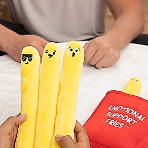 WHAT DO YOU MEME? Emotional Support Fries - The Original Viral Cuddly Plush Comfort Food