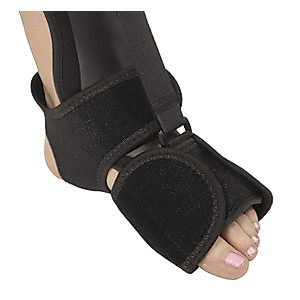 MARS WELLNESS Comfort Dorsal Night Splint - Pain Relief from Plantar Fasciitis, Drop Foot, and Achilles Tendinitis - Large