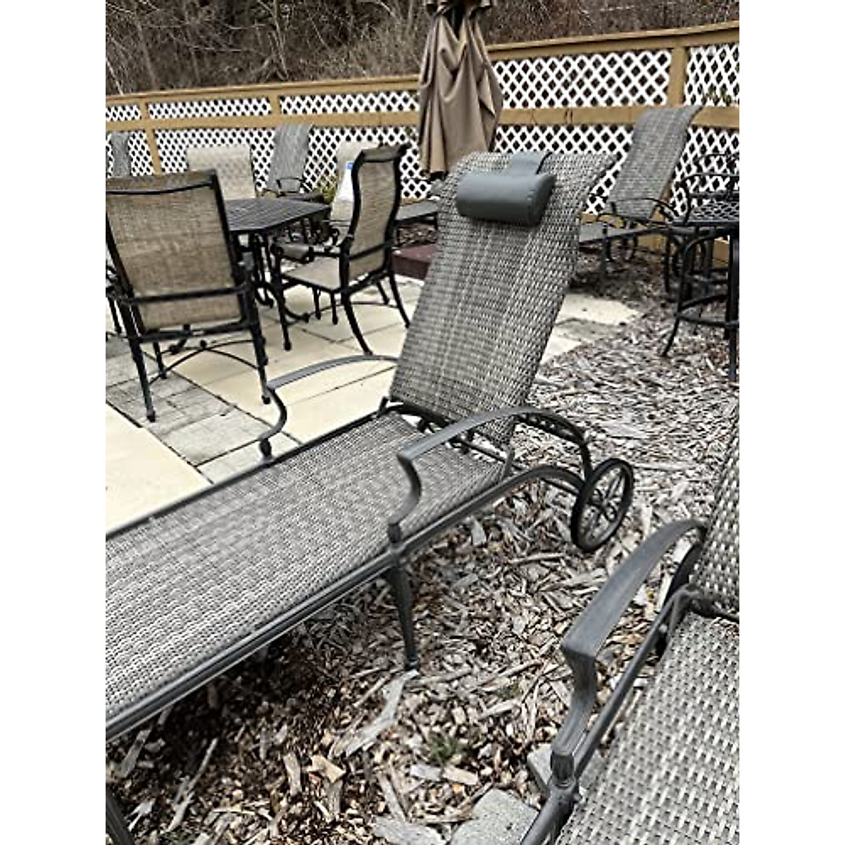 Durable Outdoor Pillow Designed for Chaise Lounge to be Used with virtually Any hot tub, on Any Chair, Chaise Lounge, Outdoor Bed, or Even on The Beach