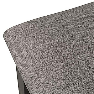 Liberty Furniture Industries Double Bridge Counter Bench, W60 x D15 x H26, Dark Brown/Gray