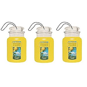 Yankee Candle Sicilian Lemon Car Jar 3PACK