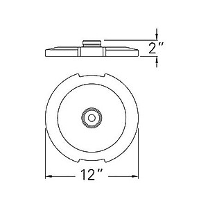 Treasure Garden 30-LB Cast Iron Add-On Weight