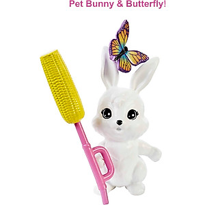 Barbie It Takes Two Skipper Doll & Accessories, Camping Playset with Doll, Campfire, Pet Bunny, Sticker Sheet & More