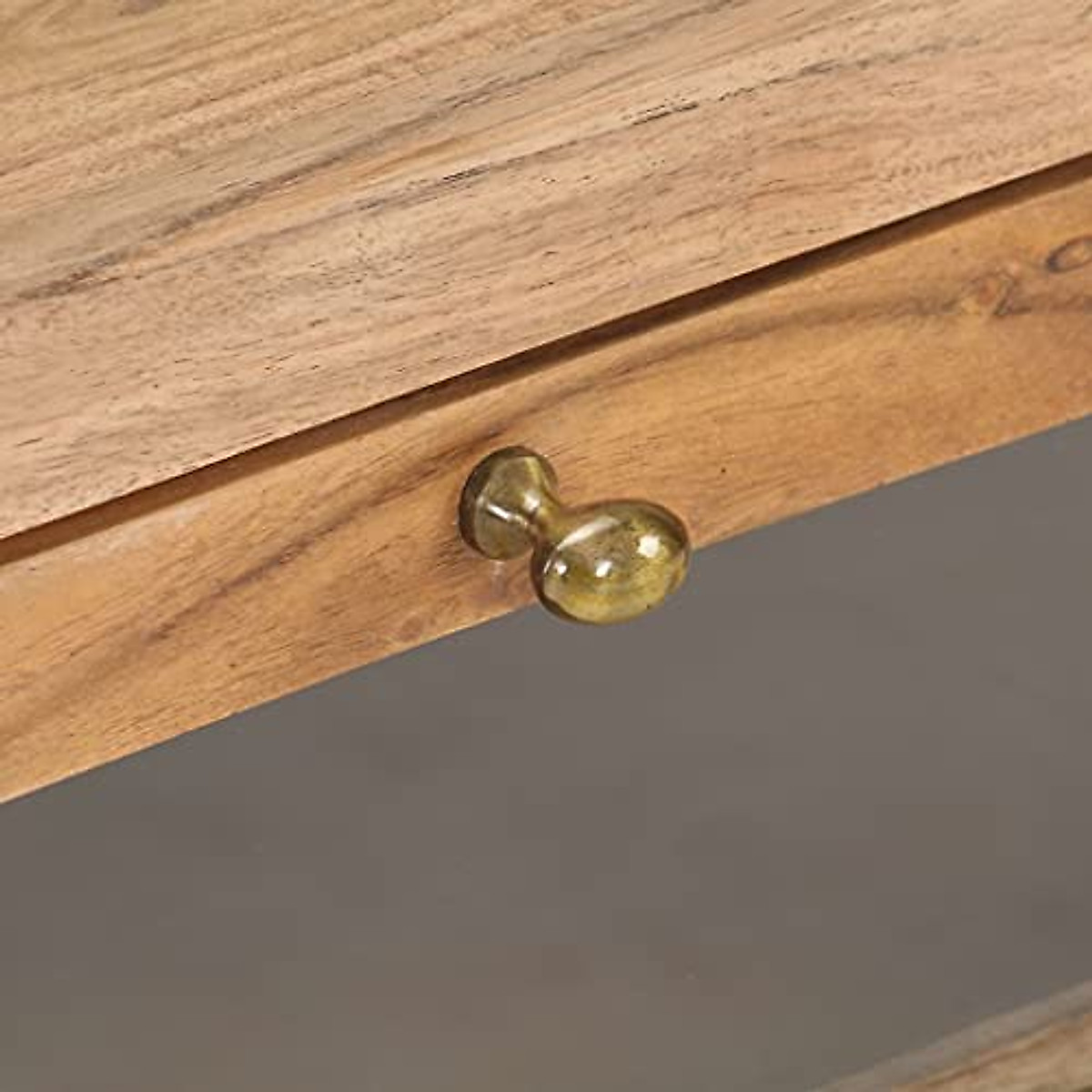 QJBSAVVA Coffee Table 35.4"x23.6"x15.7" Solid Acacia Wood,Entrance Table Tray Tables Center Table Low Table Suitable for Meeting Rooms, Reception Rooms, Offices