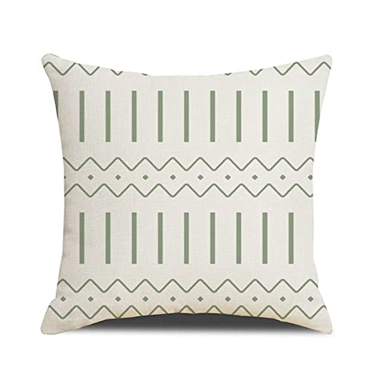 Throw Pillow Covers 20x20 Inch, Pillow Covers 20x20,Squar Pillow Covers Set of 4 Boho Modern Farmhouse Neutral Decorative Pillowcases Linen Cushion Case for Couch, Bed, Home Decor