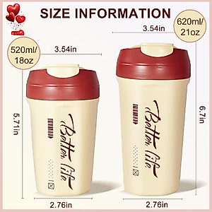 18oz Coffee Tumbler, Travel Coffee Tumbler with Straw and Lid, Stainless Steel Insulated Tumbler, Coffee Cups for Water, Juice, Drinks, Beer, Birthday Gifts