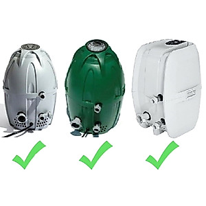 P4071 58113 Hot Tub Water Pump E02 Repair Kit for Coleman SaluSpa Lay-Z-Spa (w/Impeller & Shafts)