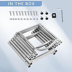 MONKEMON 4 Tier 5 Gallon Water Bottle Holder (Silver) - 4 Bottle Capacity, Carbon Steel, Spill-Resistant Design, Kitchen, Office, Garage, Shop, Homes, Schools, Gyms, Factories