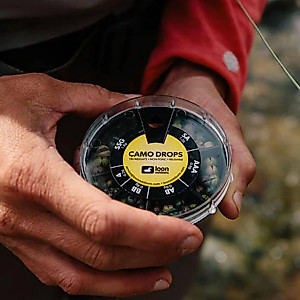 Loon Outdoors Black Drops Split Shot | Twist Pot - No.AB