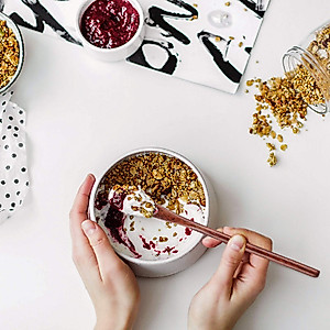 4 Pieces Wooden Coffee Mixing Spoons Long Handle Cocktail Spoons Wood Iced Tea Spoons Small Stirring Spoon for Mixing Coffee Tea Beverage, 7.87 Inch