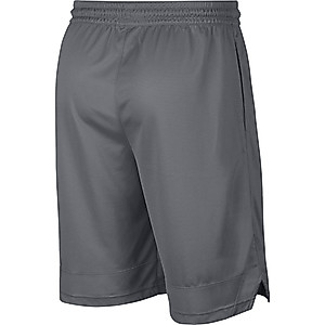 Nike Dri-FIT Icon, Men's basketball shorts, Athletic shorts with side pockets, Cool Grey/Cool Grey/Black, M