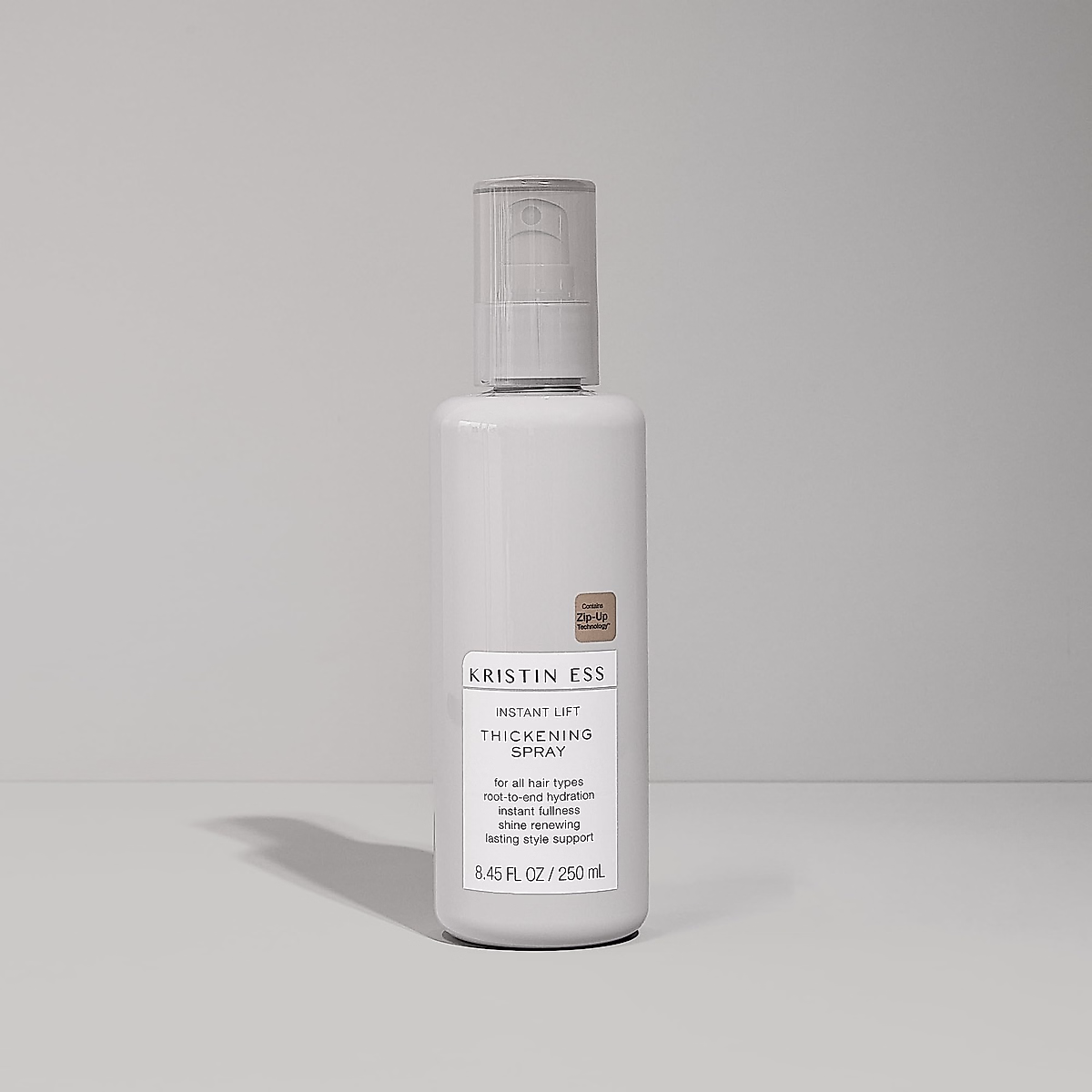 Kristin Ess Hair Instant Lift Thickening Spray for Volume + Fullness on Fine Hair, Shine Renewing, Style Support, Sulfate and Paraben Free, 8.45 fl. oz.