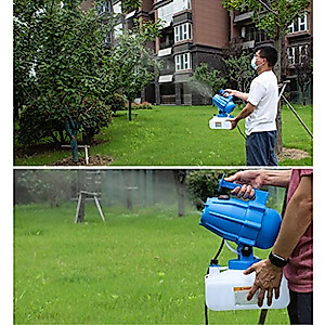 Portable 5L Electric ULV Fogger Sprayer Machine Large Capacity Three-Hole Design Ultra-fine Atomization Voltage 110-220V Power 1200W Range 6-8 Meters