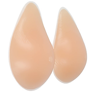 Vollence One Pair A Cup irregular Silicone Breast Forms Women Mastectomy Prosthesis Concave Bra Pad