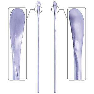 Coffee Spoons, 304 Stainless Steel Long Coffee Stir Sticks, 3 pcs Cocktail Spoons, 10 inch Beverage/Drink Stirring Spoons, Tea Spoon with Long Handle Stir Spoon