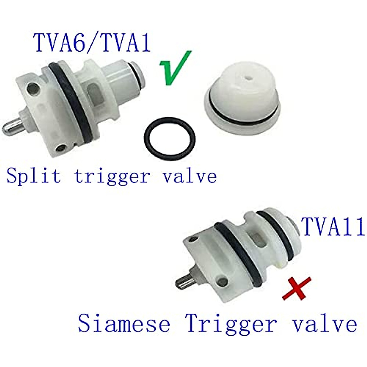 TVA6 Trigger Valve Fits Bostitch Supercedes TVA1 Part fits Max CN55, CN70 and CN80 Coil Nailers Repair Parts