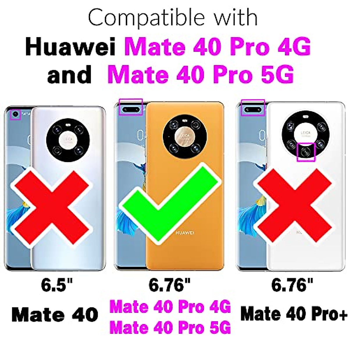 Asuwish Phone Case for Huawei Mate 40 Pro 5G with Tempered Glass Screen Protector Cover and Slim Stand Hybrid Rugged Kickstand Cell Mobile Accessories Hawaii Mate40Pro Mate40 40Pro 4G Women Men Blue