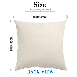 Doitely Simple Quote Black Pillow Covers 18x18 Inch Set of 4 Live Simply, Work Hard, Give Love, Dream Big Cotton Linen Cushion Cover for Home Sofa Chair Decor Inspiring Words Farmhouse Pillow Case