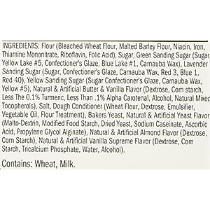 Mam Papaul's Mardi Gras King Cake Kit with Praline Filling, 18 Servings - 28.5 ounce