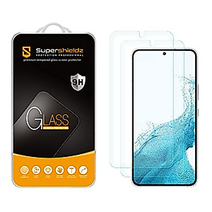 Supershieldz (2 Pack) Designed for Samsung Galaxy S23 5G Tempered Glass Screen Protector, Anti Scratch, Bubble Free