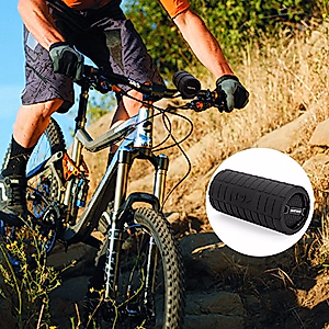 Bluetooth Wireless Speaker, MakeTheOne Portable Waterproof and Wearable Outdoor Speaker with 3.5mm Aux MicroSD Input HiFi Bass for Mountain Bike Bicycle Electric Scooter (Black)
