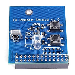 IR Transmitter Infrared Remote Hat Expansion Board 38KHz Transceiver Shield for Raspberry Pi RPi B+/2B/3B