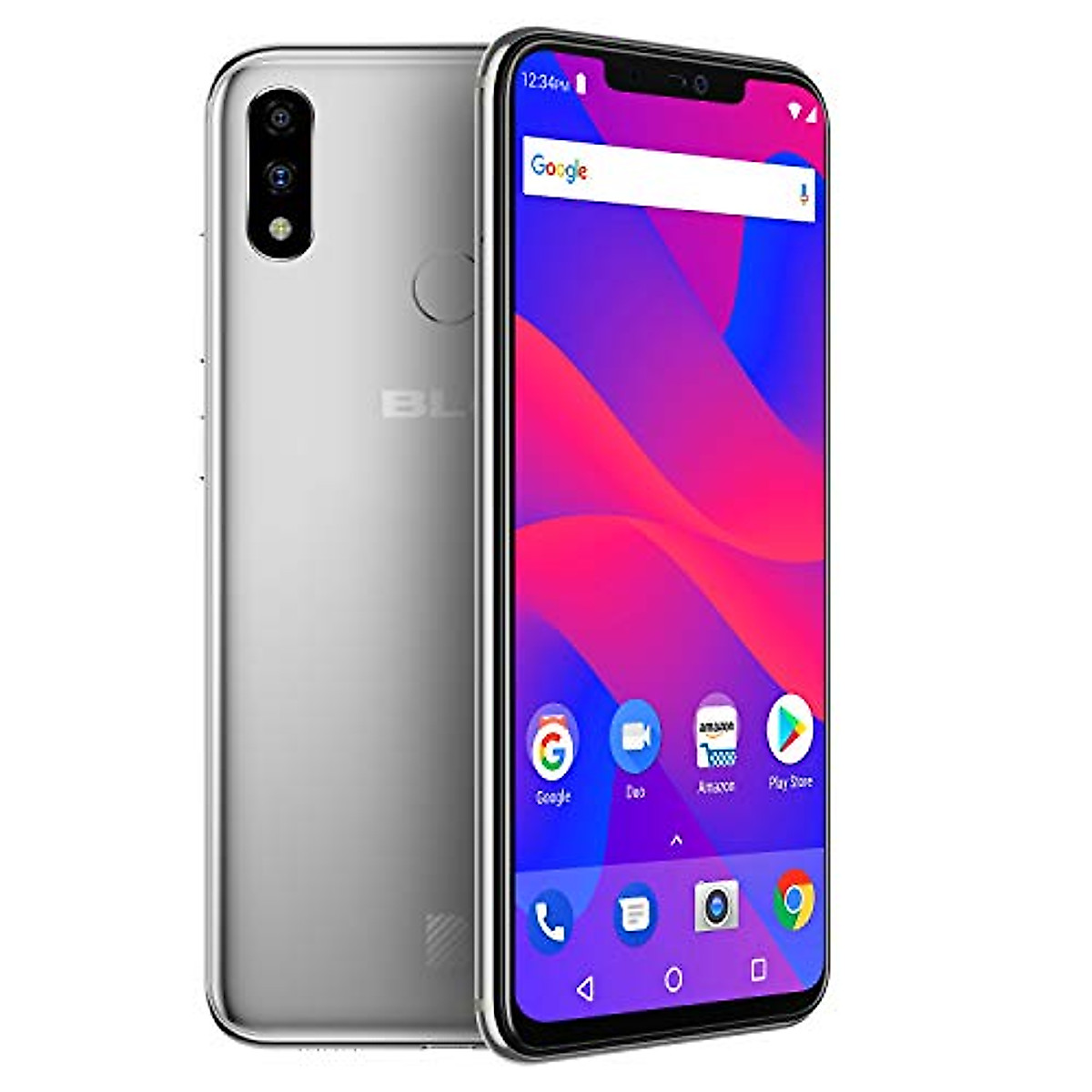 BLU VIVO XI+ V0310WW 6.2” Full HD+ Unlocked 4G LTE 64GB Android 16MB Smartphone (Silver)